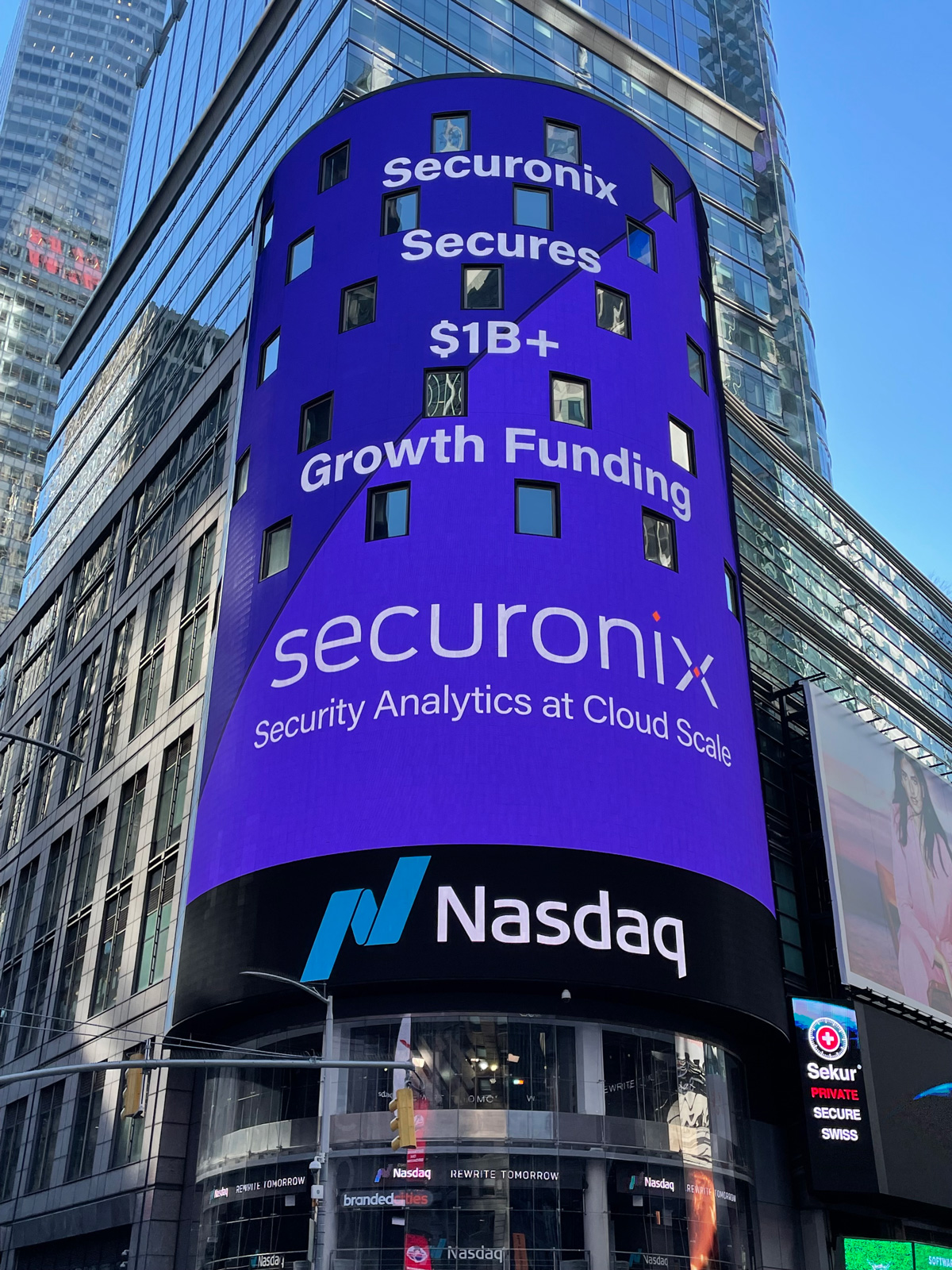 Securonix Secures Over $1 Billion Investment from Vista