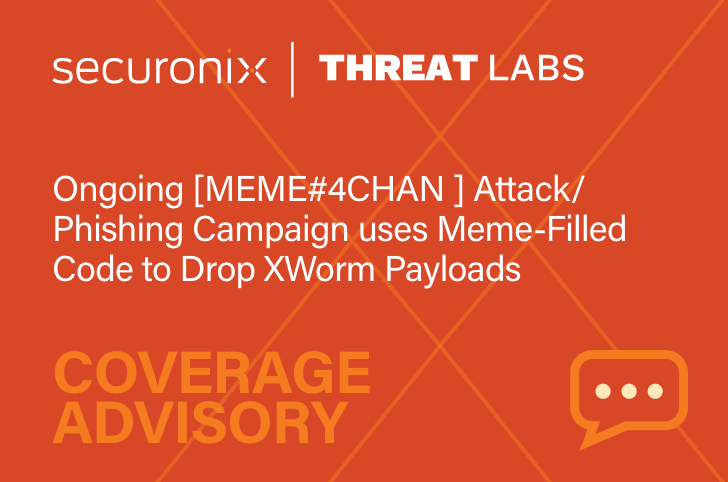 Securonix Threat Labs Security Advisory: Latest Update: Ongoing MEME ...