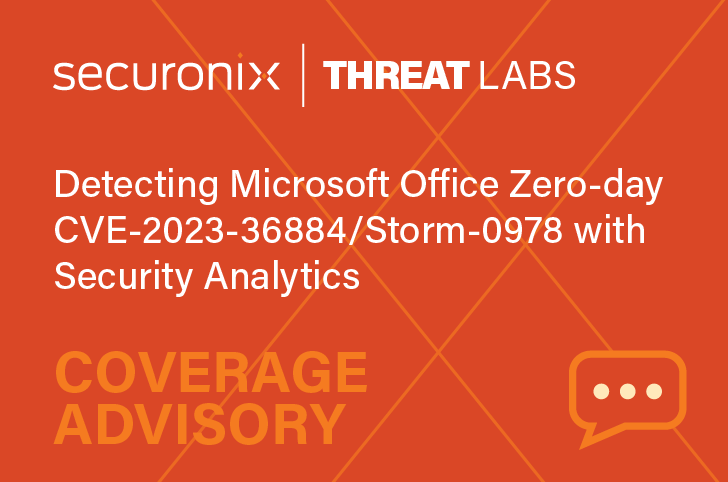 Securonix Threat Labs Security Advisory Detecting Microsoft Office Zero Day Html Vulnerability