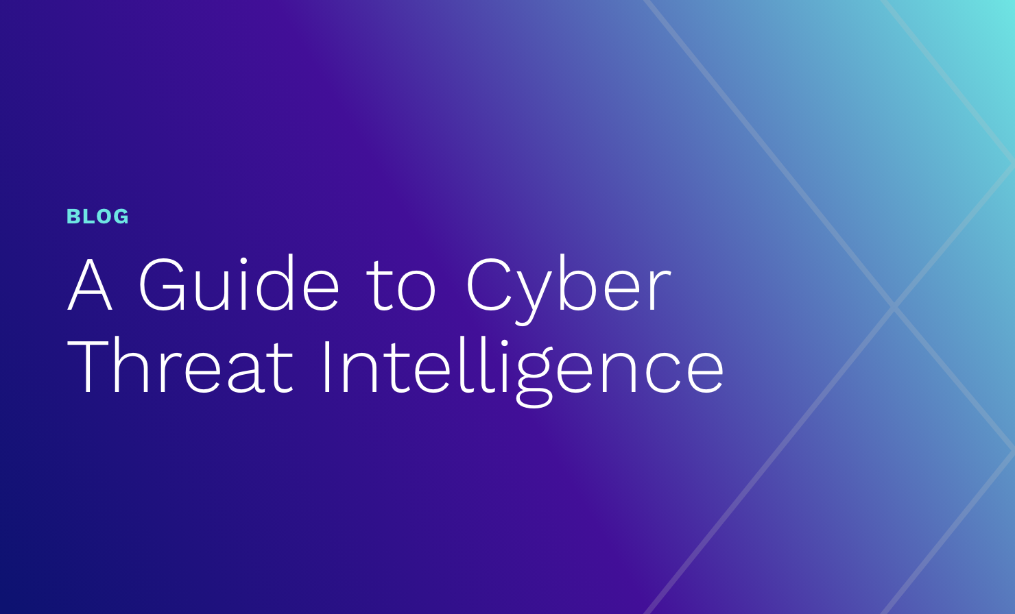 A Guide to Cyber Threat Intelligence - Securonix